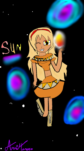 Sun Girl - ibisPaint