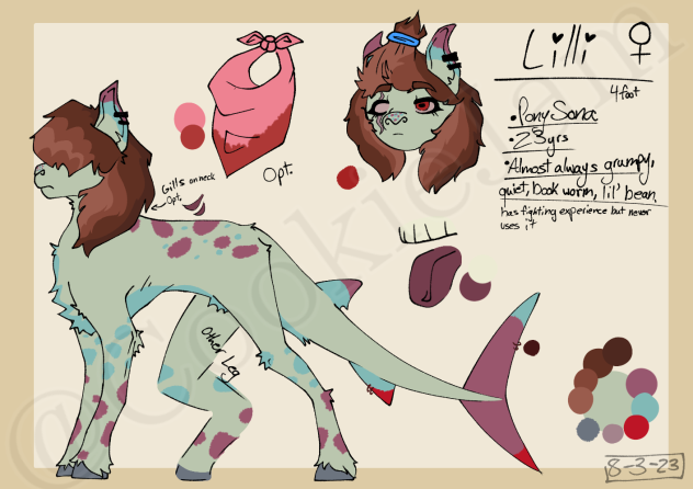 Lilli Ref Sheet! - ibisPaint