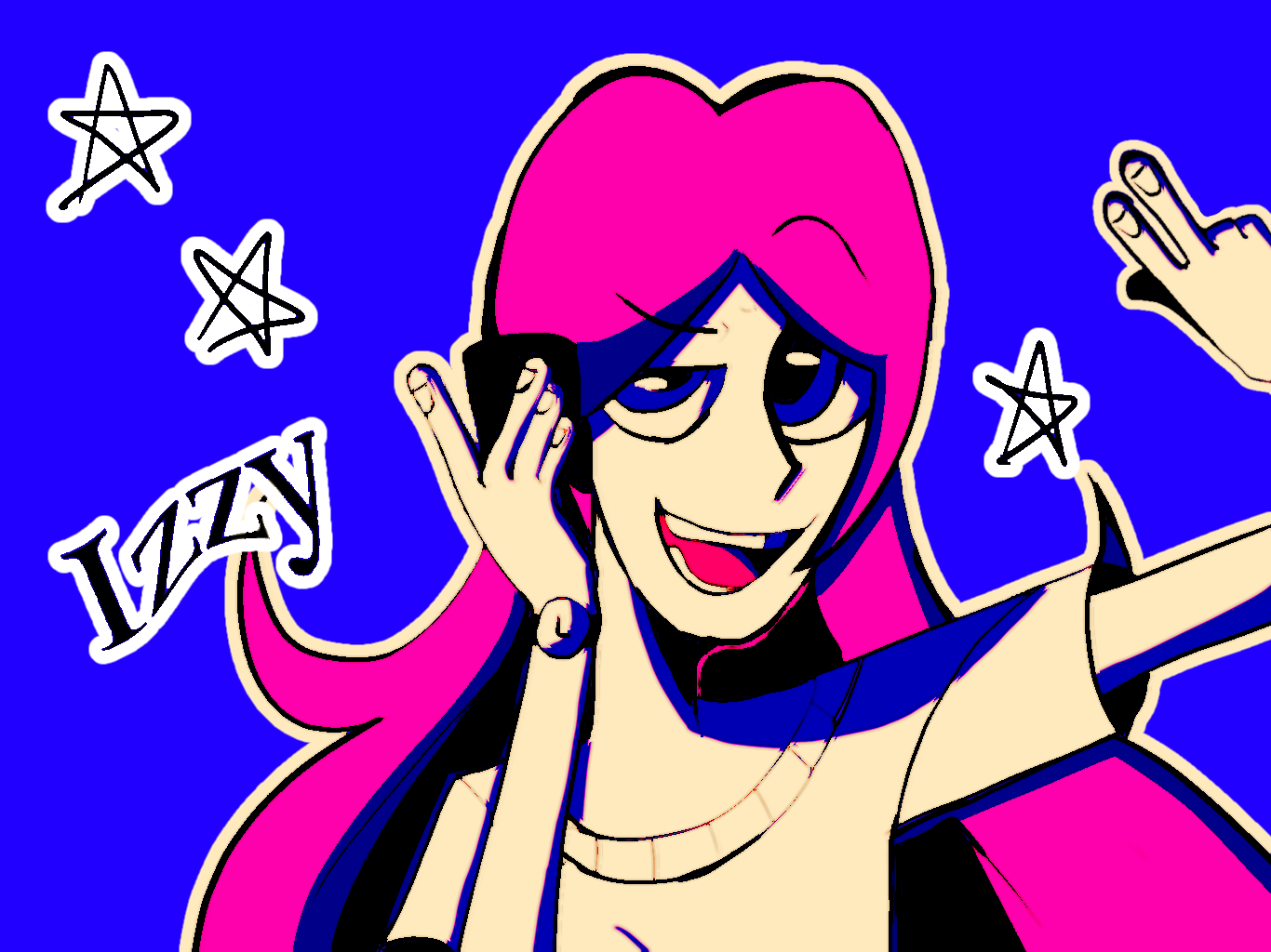 im blue da ba dee da ba dee - ibisPaint