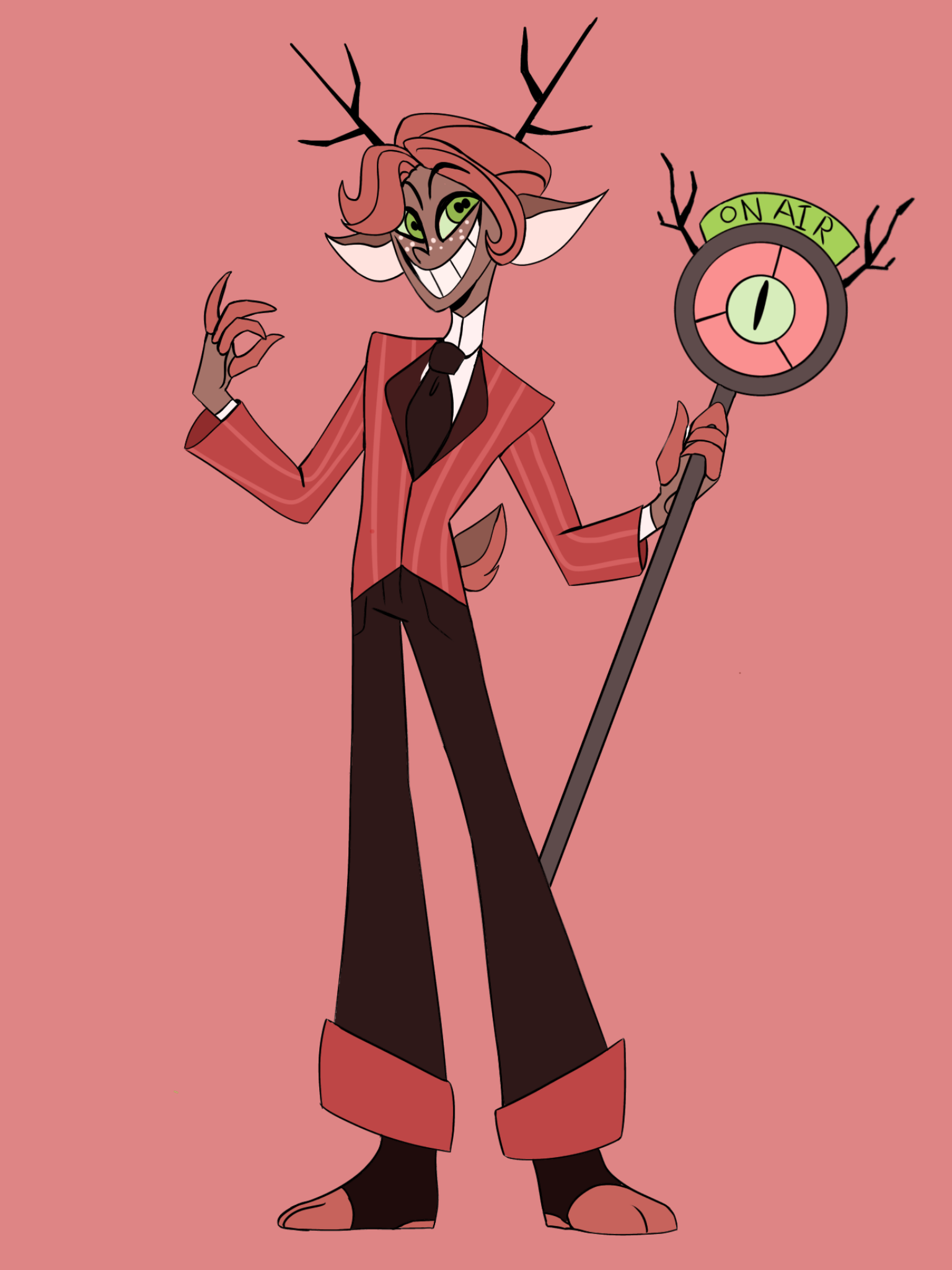 So I redesigned Alastor… - ibisPaint