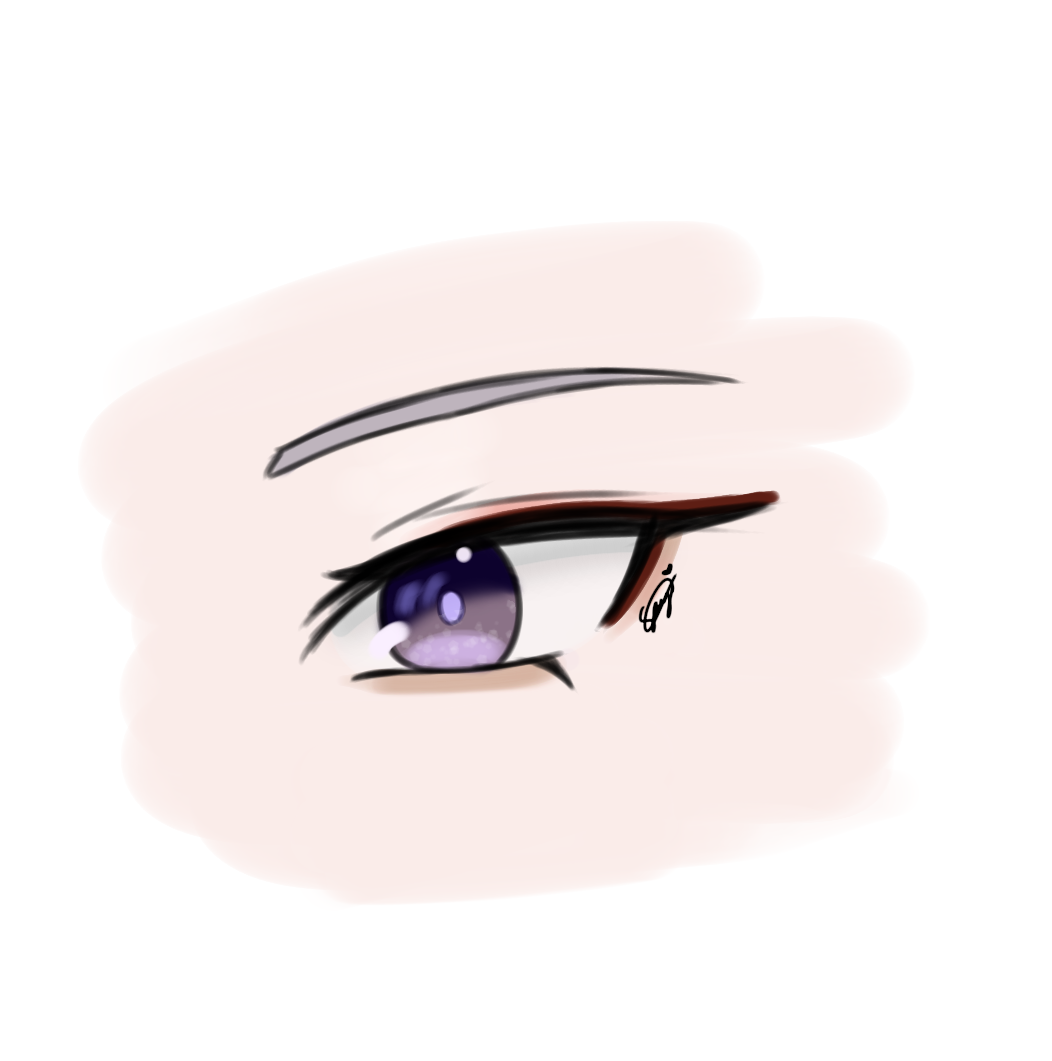 kamisato ayato eye practice - ibisPaint