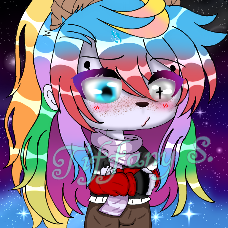 um personagem - ibisPaint