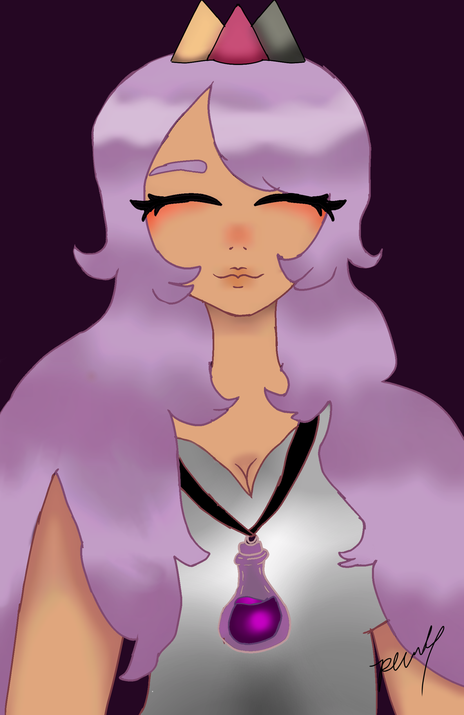 Violet ( bee and puppy cat) - ibisPaint