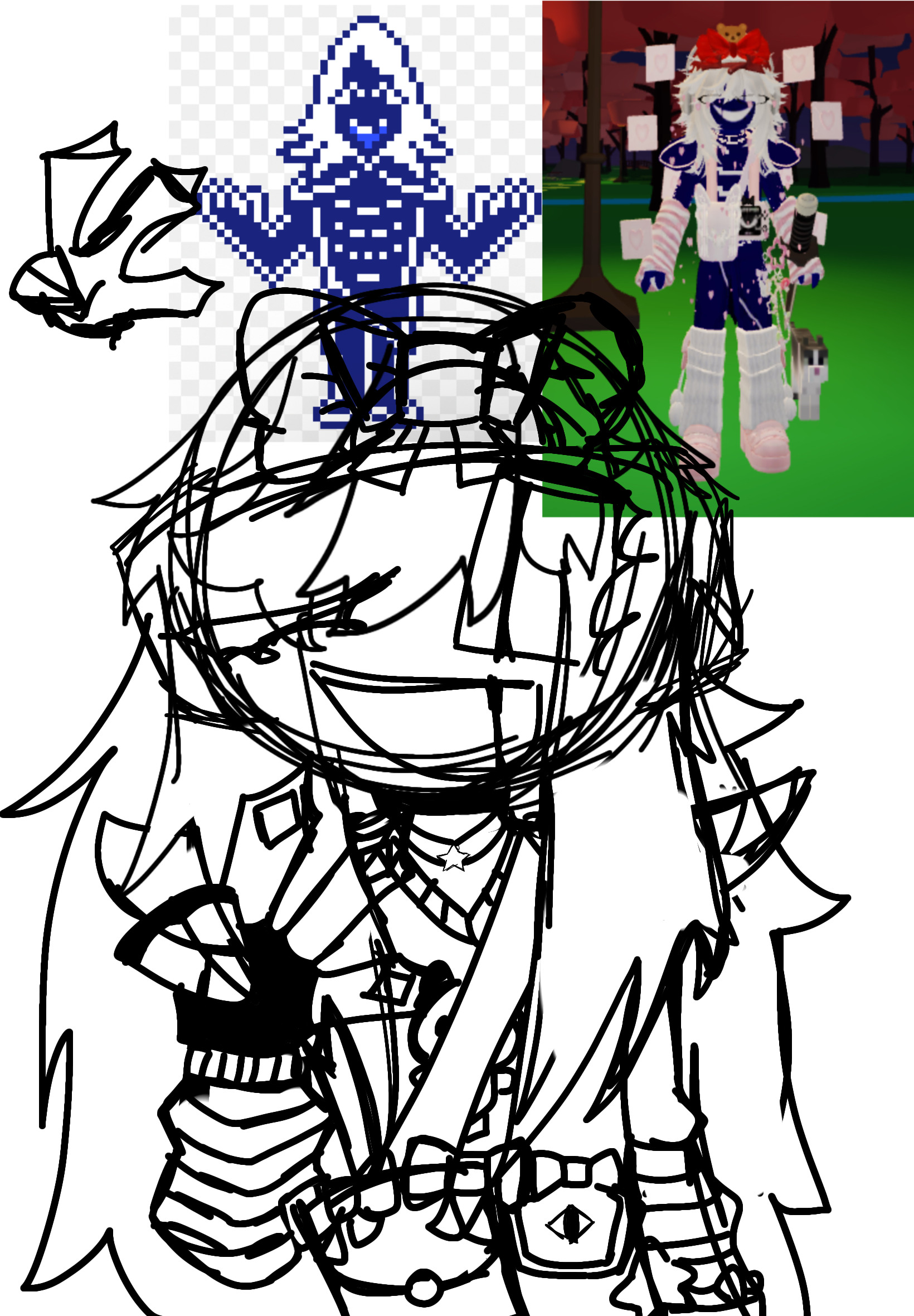 WIP art for new years 2 - ibisPaint