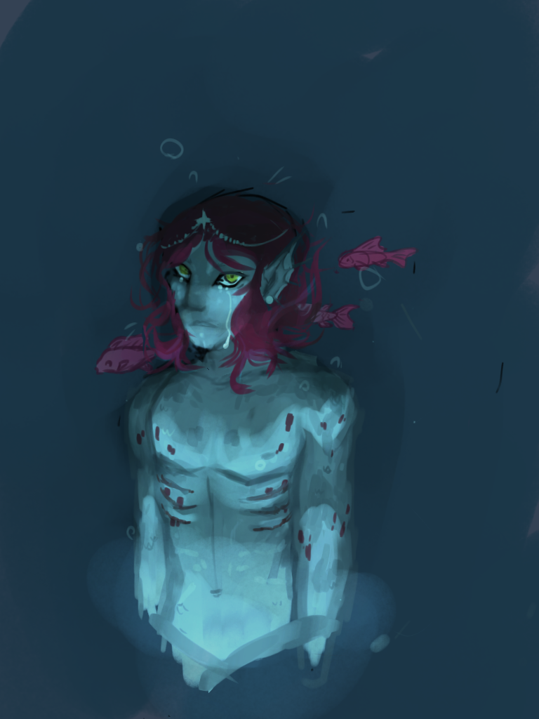 under the water - ibisPaint