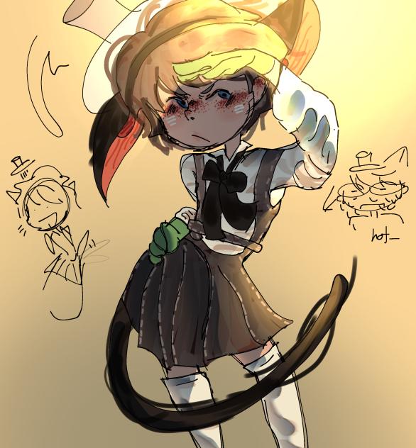 onceler catboy femboy hoppity dop - ibisPaint