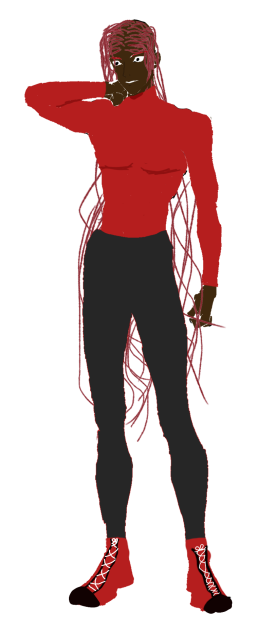 Red Guy as Human - ibisPaint