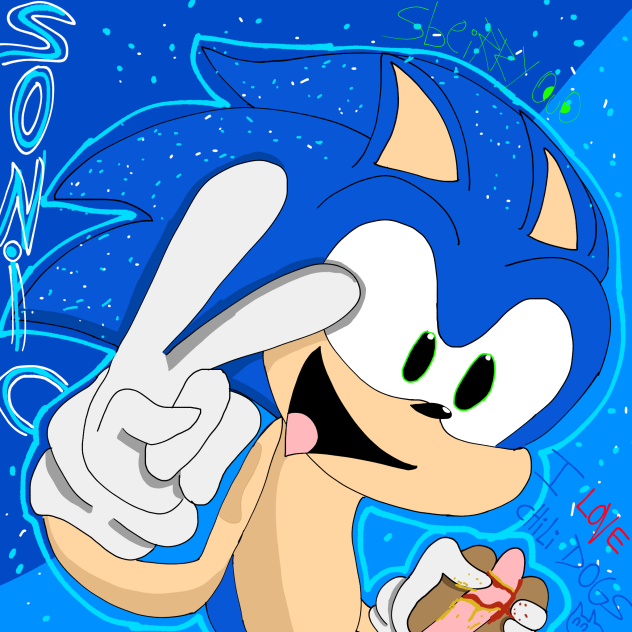 !!!SONIC YAY!!! ⁠O - ibisPaint