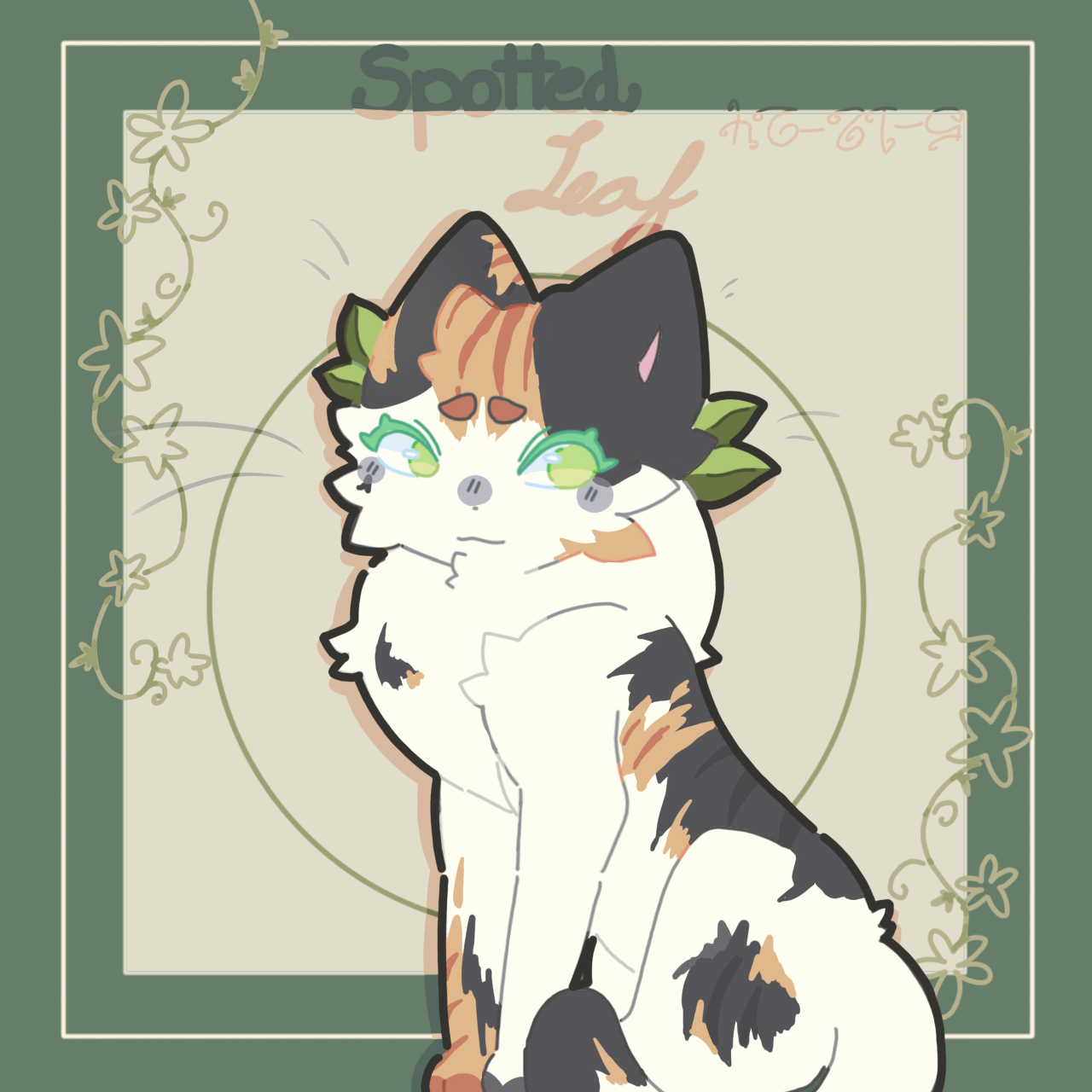 🌱spotted leafy - ibisPaint