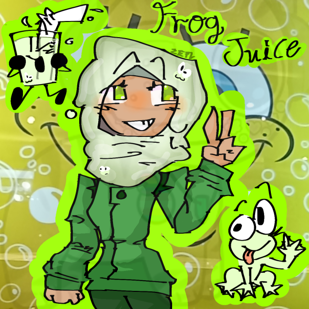 🐸🎀RIBBIT🎀💚 - ibisPaint