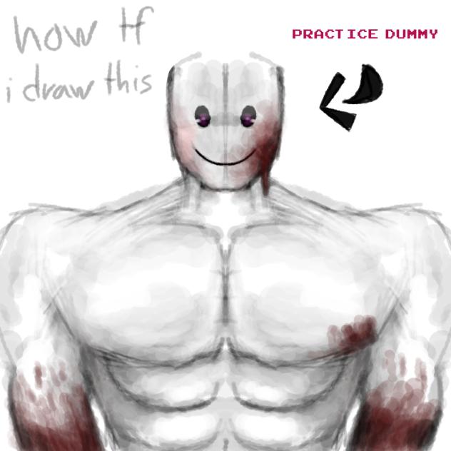 buff man sketch practice - ibisPaint