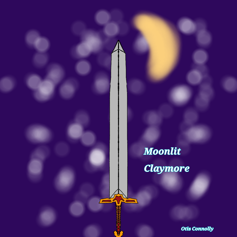 Moonlit Claymore - ibisPaint