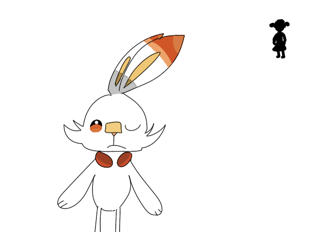 Let’s catch a scorbunny! - ibisPaint