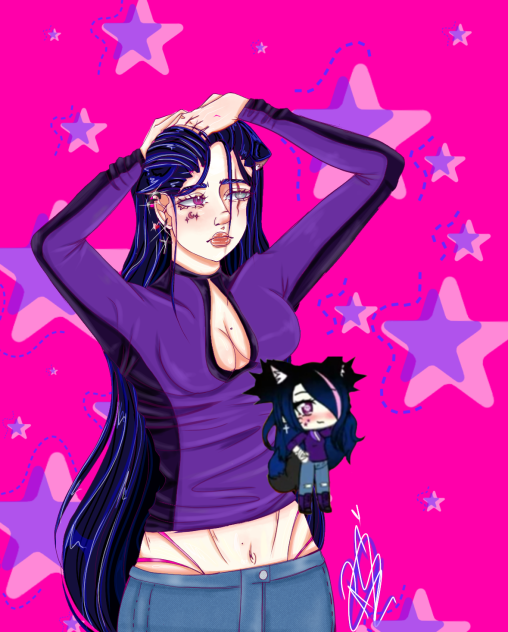 My first oc - ibisPaint