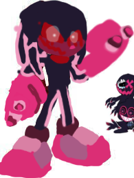 corrupted Knuckles exe - ibisPaint