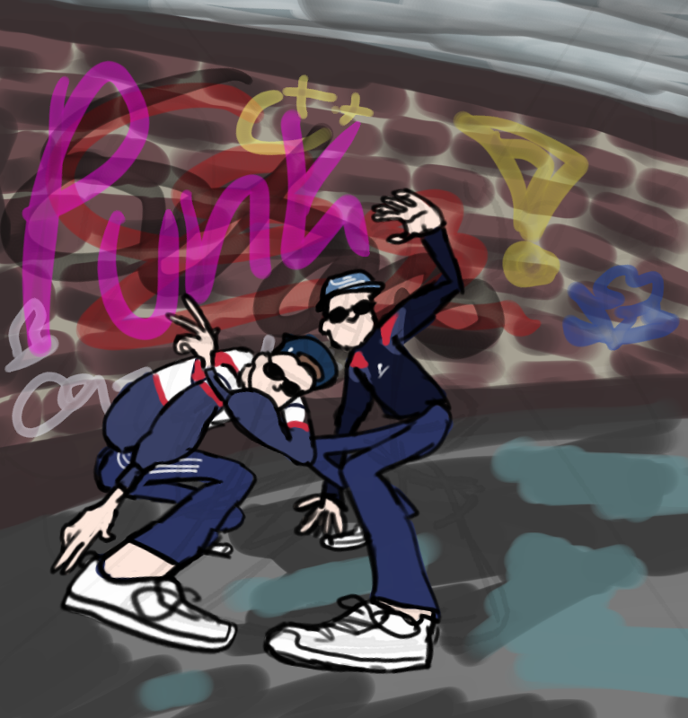 dont be a punk, punk! - ibisPaint