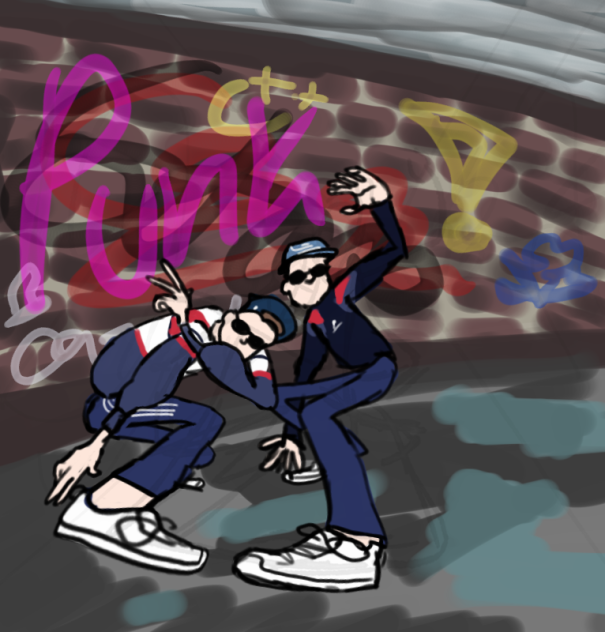 dont be a punk, punk! - ibisPaint