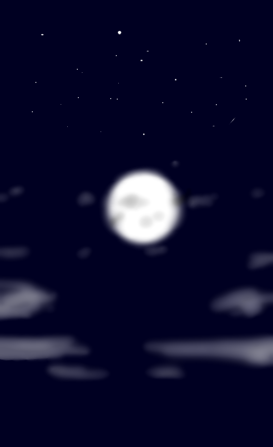 bulan berawan - ibisPaint