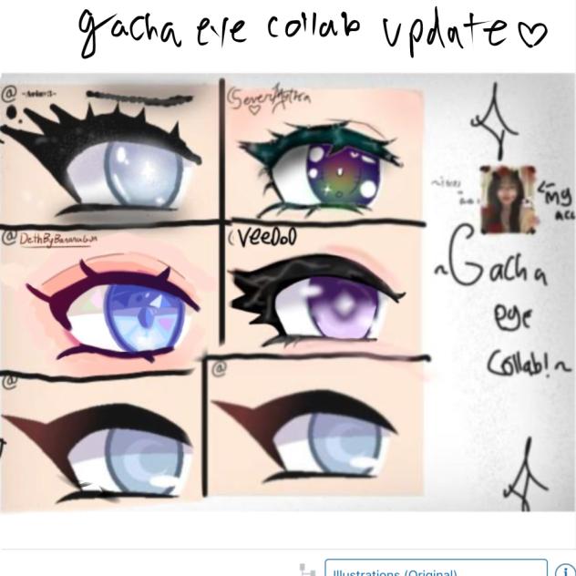 Gatcha eye collab update - ibisPaint