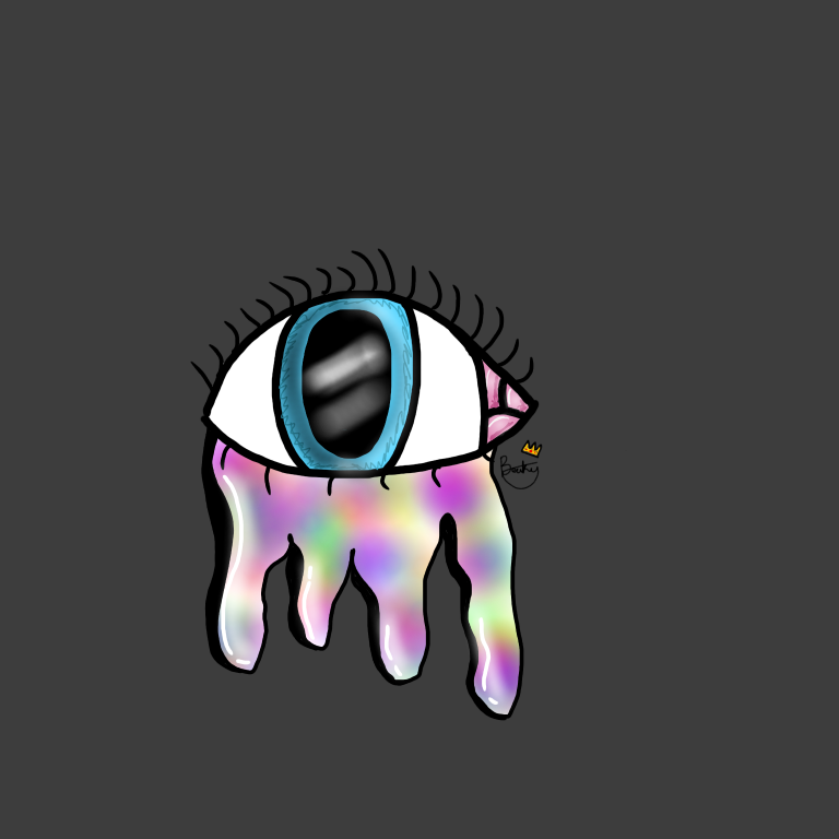 A random eye - speed art - ibisPaint