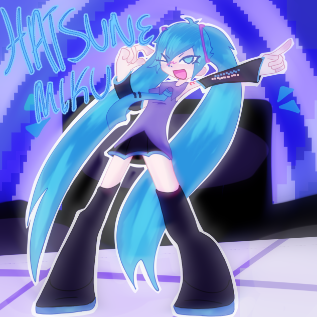 hatsune miku!! - ibisPaint