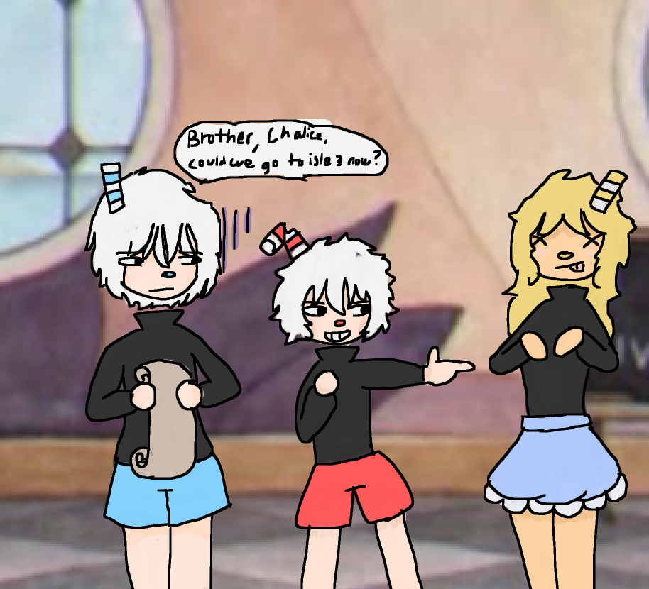 Cuphead out of context - ibisPaint