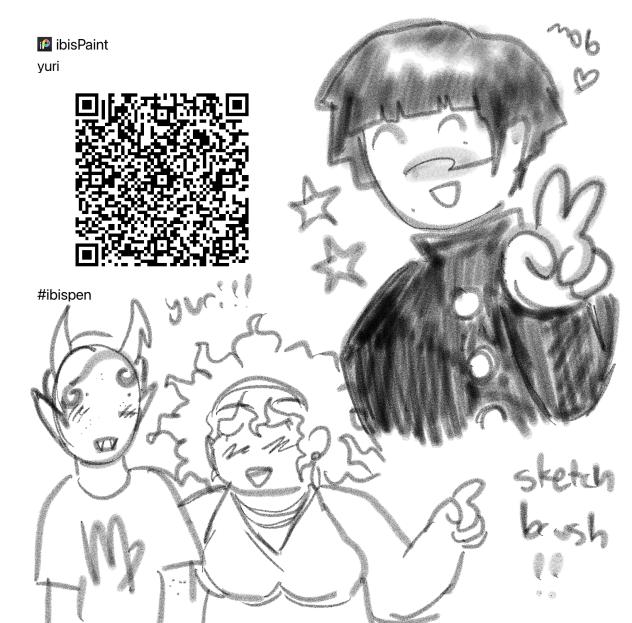 sketch brush!! - ibisPaint