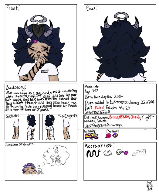 My OC for Failed Experiments - ibisPaint