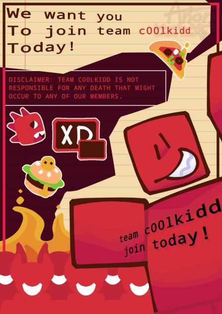 Team c00lkidd Poster - ibisPaint