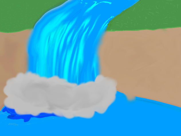 Waterfall - ibisPaint
