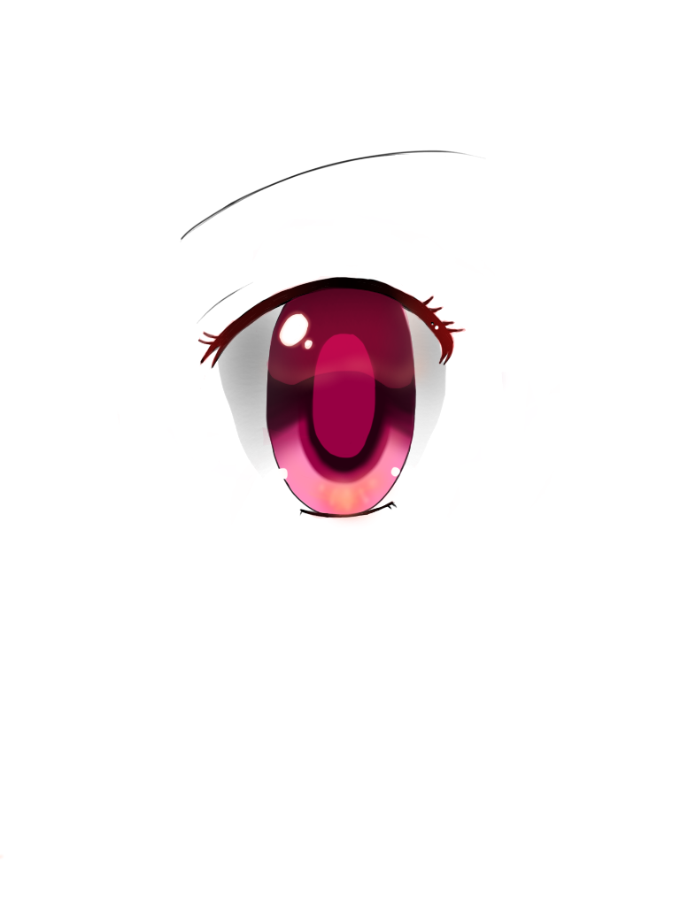 anime eye color pink - ibisPaint