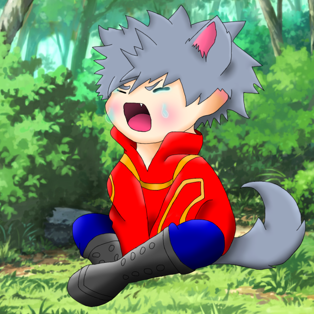 Lost baby wolf - ibisPaint