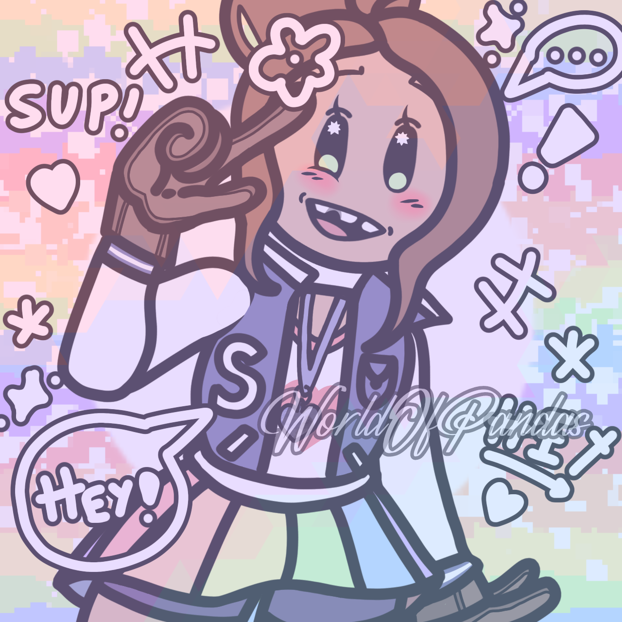 Ayana Kerosene as a kid. - ibisPaint