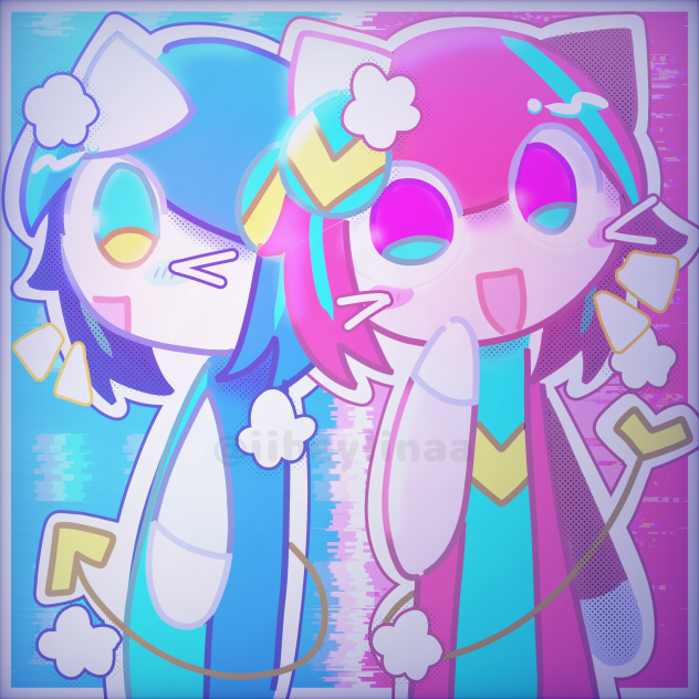 Luv poyoroids characters - ibisPaint