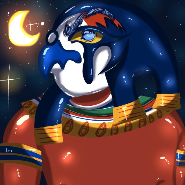 Ra Angry Egyptian Flood Myth Project - ibisPaint