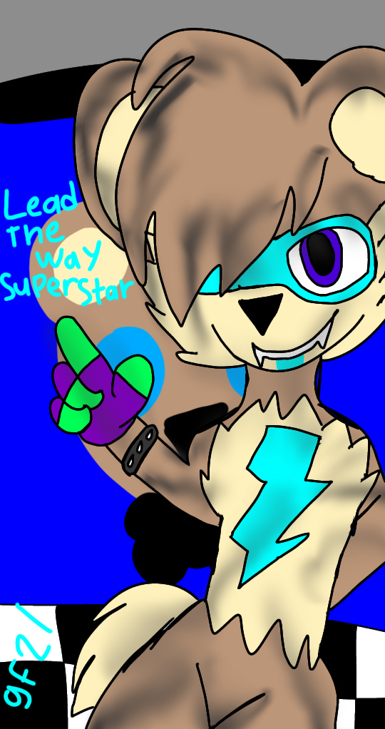 lead the way superstar - ibisPaint