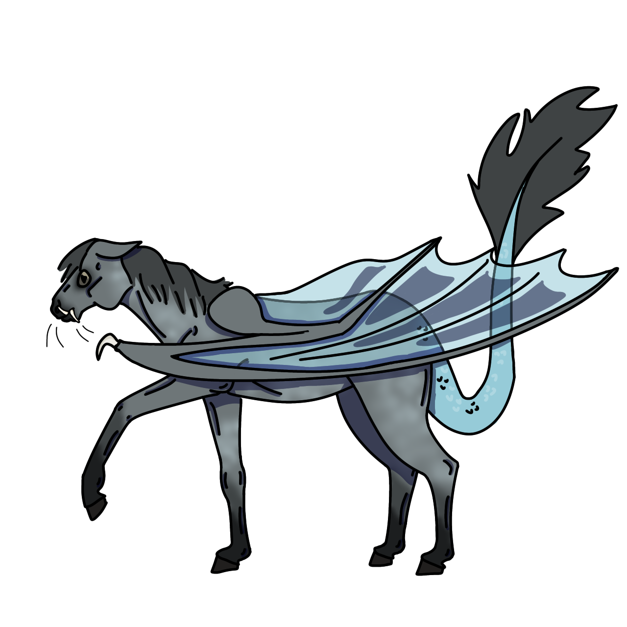 adult dragon horse - ibisPaint