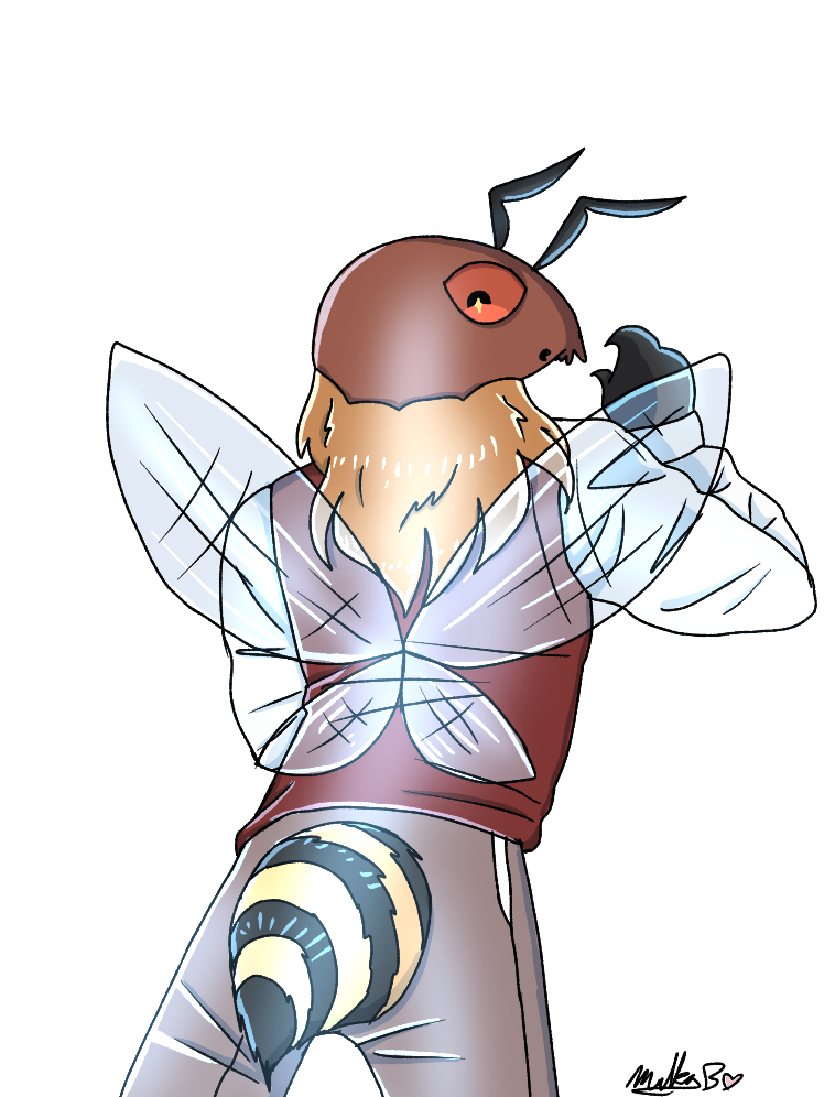 I gave him a tail!!😆 - ibisPaint