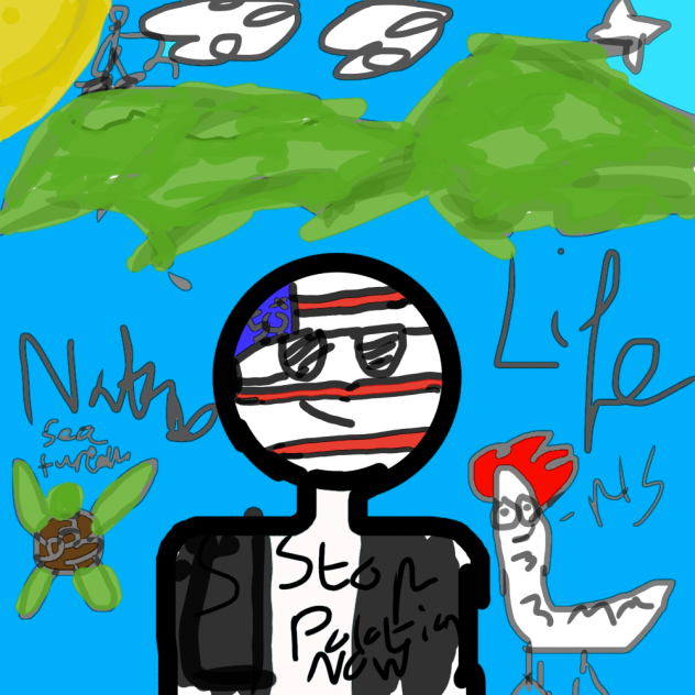 Stop pollution NOW - ibisPaint