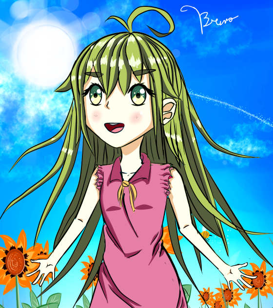 Sun Flower - ibisPaint