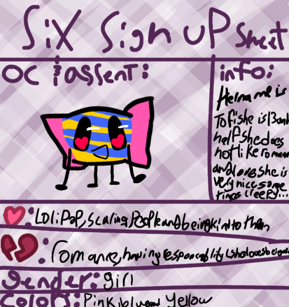 SIGNIN YP FOR AN OBJECT SHOW - ibisPaint