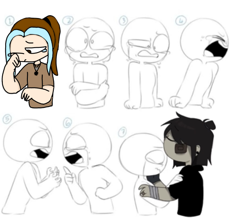 Sad collab - ibisPaint