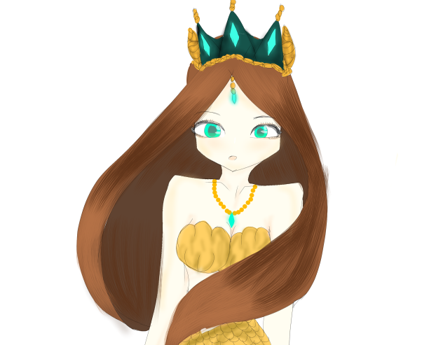 mermaid royalty - ibisPaint