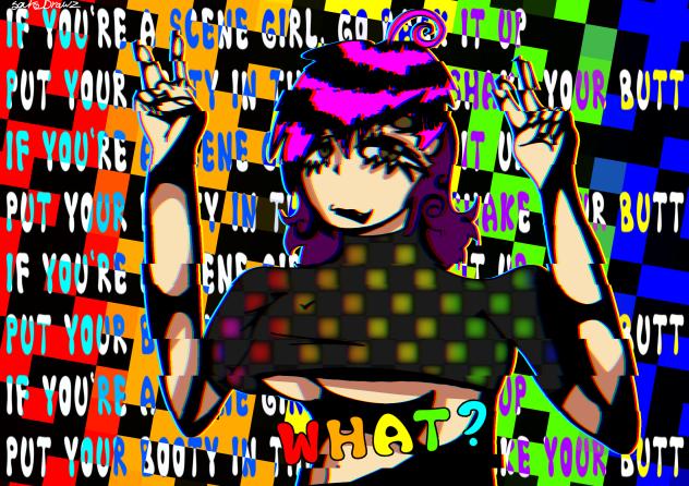 Scene girls- Brokencyde - ibisPaint