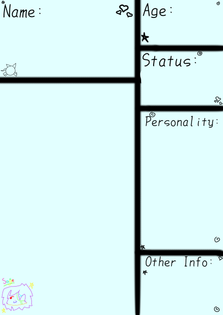 Character form - ibisPaint