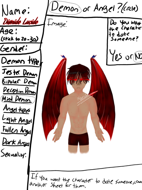 Another character sheet - ibisPaint