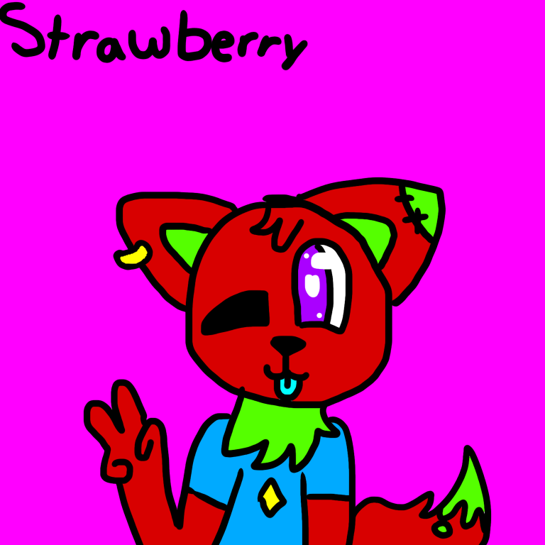 new OC strawberry - ibisPaint