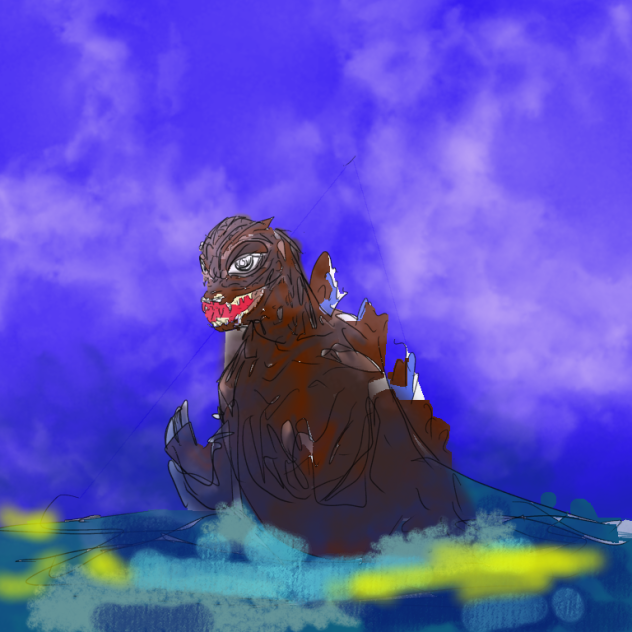 GODZILLA - ibisPaint