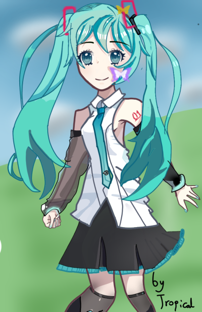 Miku! - ibisPaint