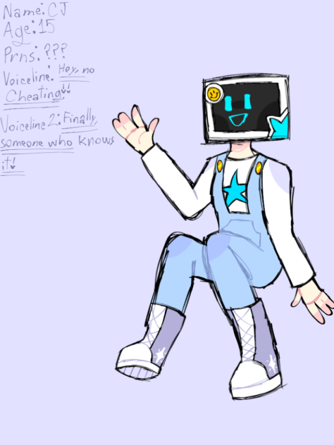 TV head OC - ibisPaint